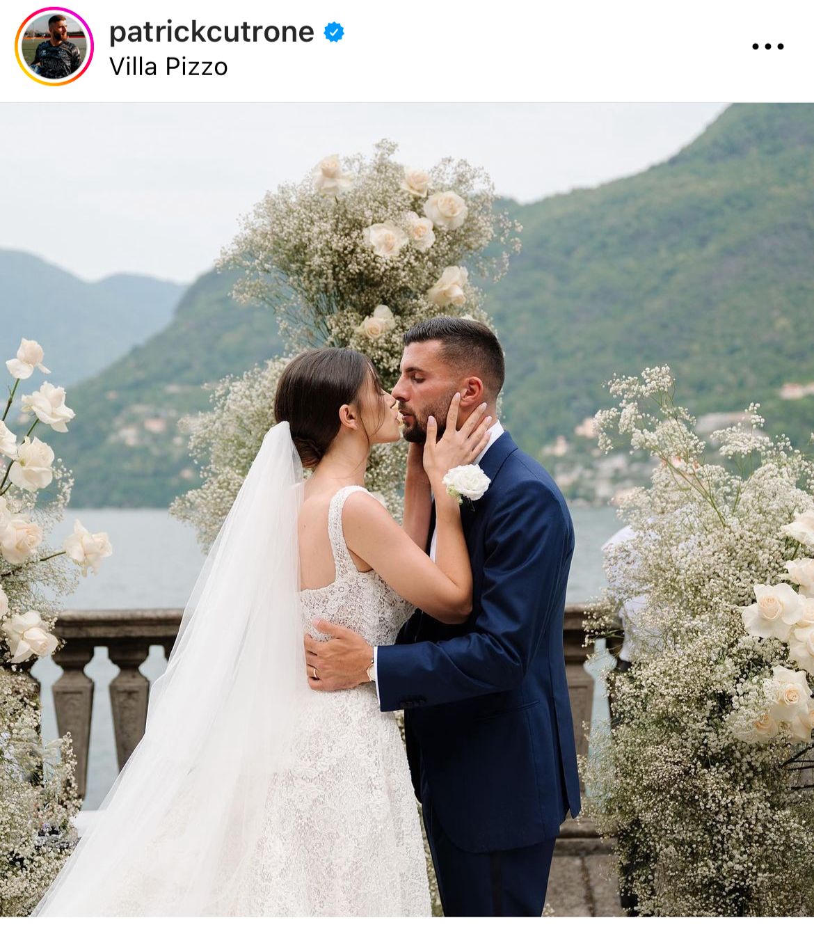 Patrick Cutrone convola a nozze. La festa sul Lago di Como – EspansioneTv