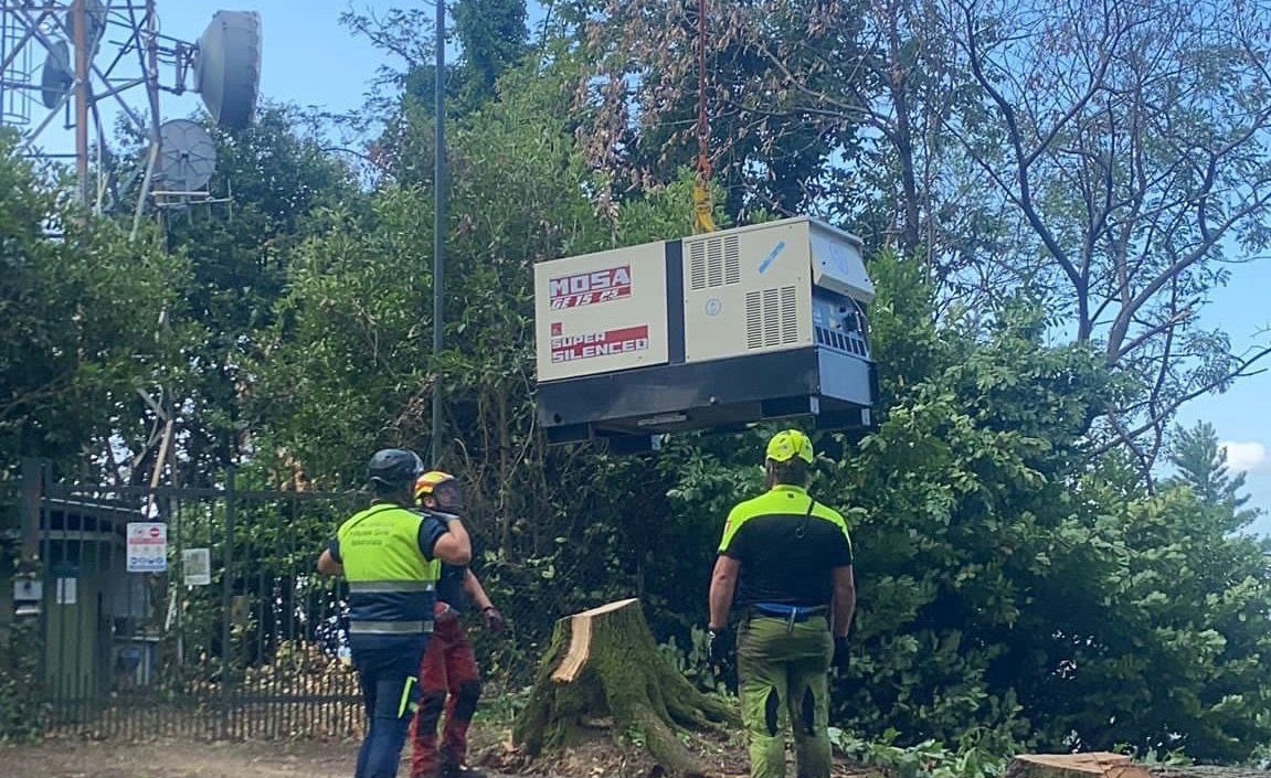Piante cadute sul Monte Goj, l’intervento della Protezione Civile ...