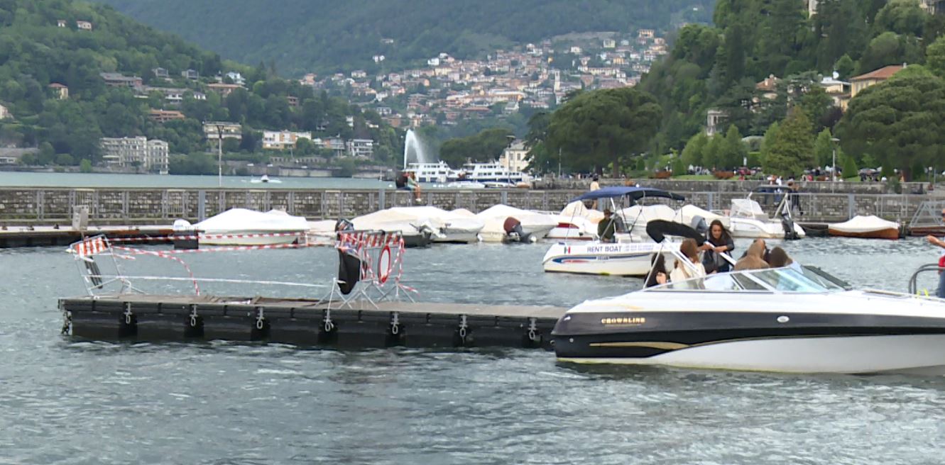 Como, pontile di Sant’Agostino: ospiterà le imbarcazioni delle forze ...