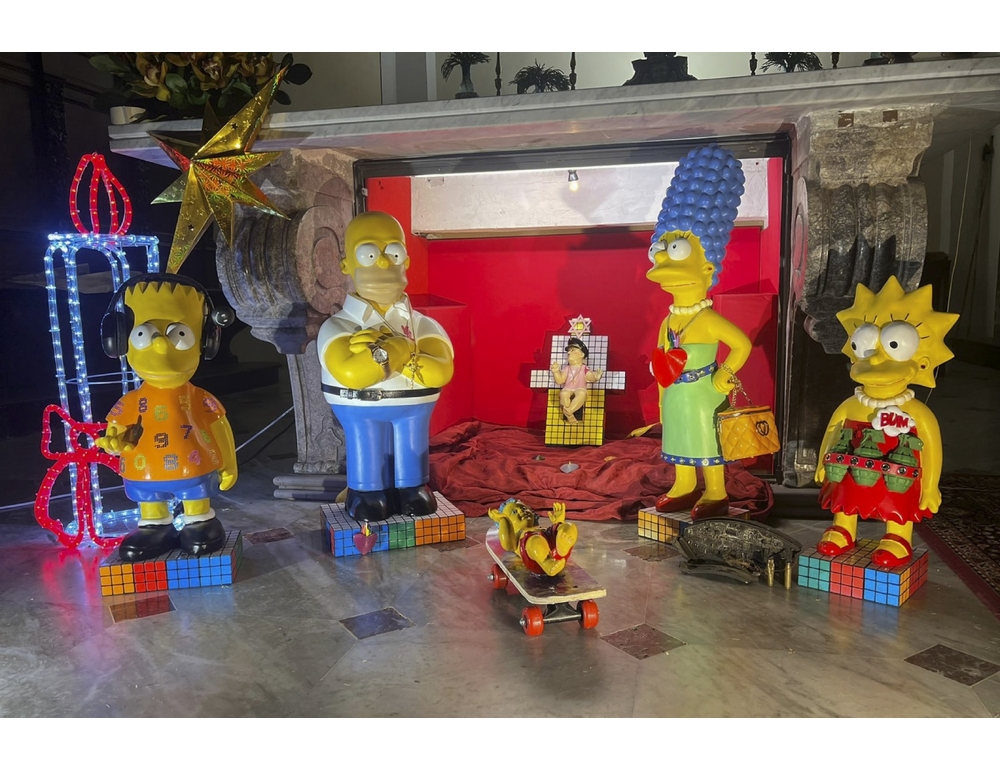 Presepe con Simpson e Hitler 'simboli delle nostre fragilità ...