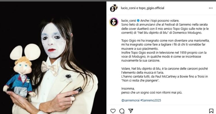 Topo Gigio, con la voce del comasco Leo Valli, duetta a Sanremo con ...