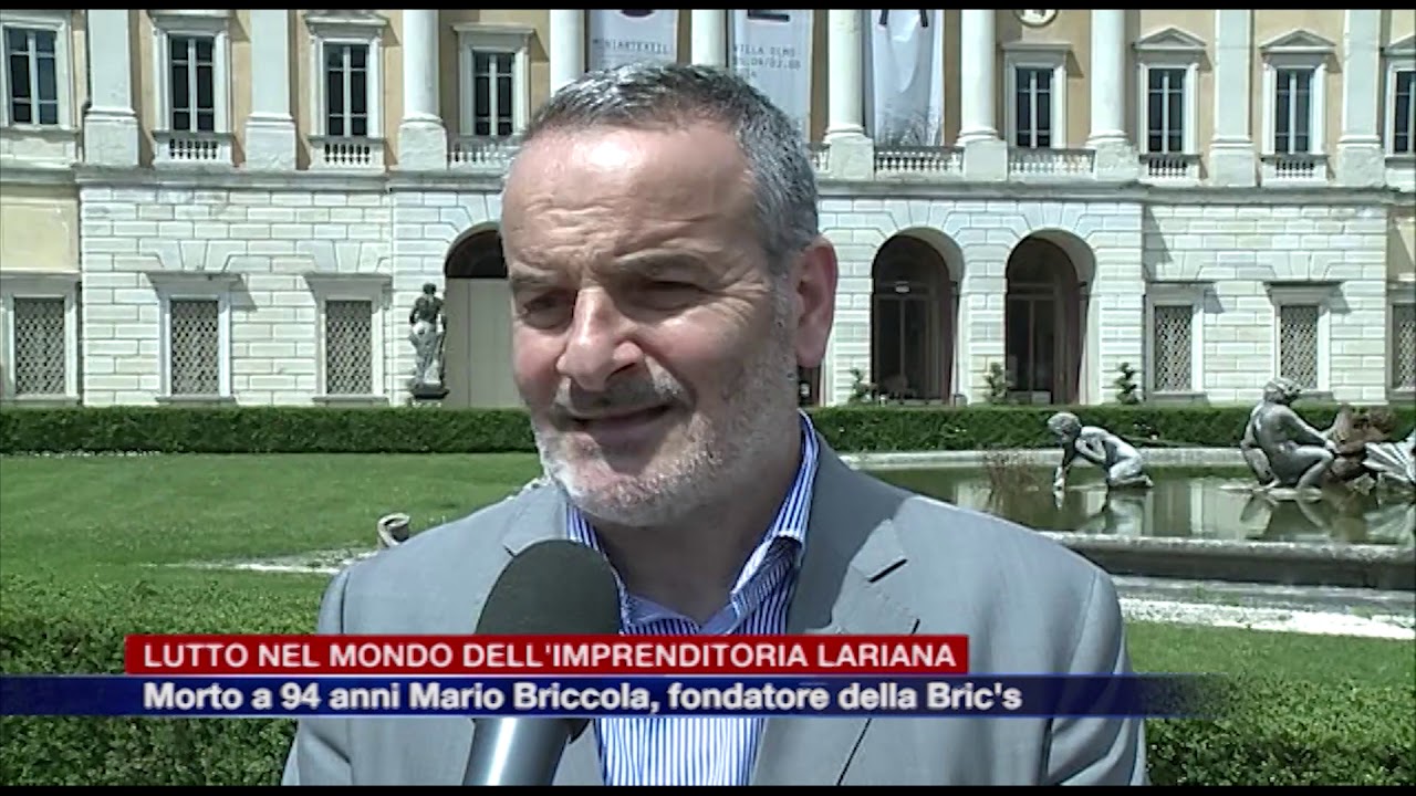 E' scomparso a 94 anni l'imprenditore comasco Mario Briccola - EspansioneTv