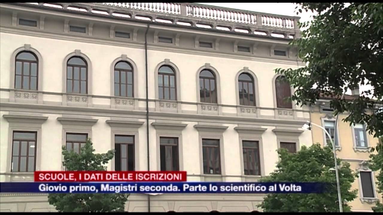 Il "re" delle iscrizioni è il liceo Paolo Giovio - EspansioneTv